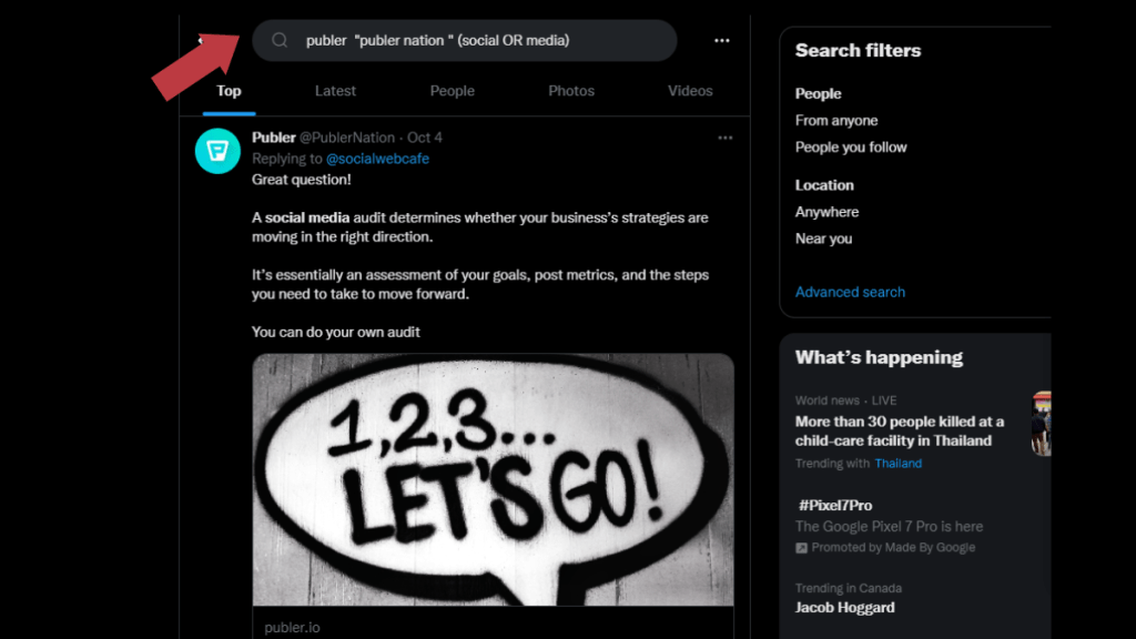 All You Need to Know About Twitter Advanced Search | Publer